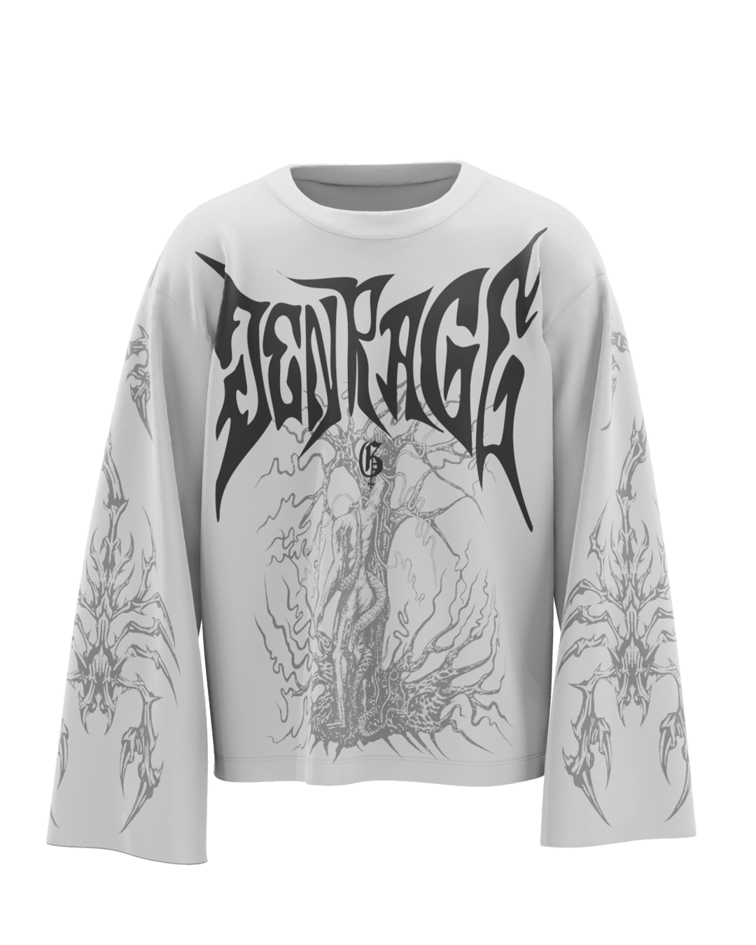 Skullsplit Boxy Long Sleeves Tshirt skullsplit-boxy-long-sleeves-tshirt